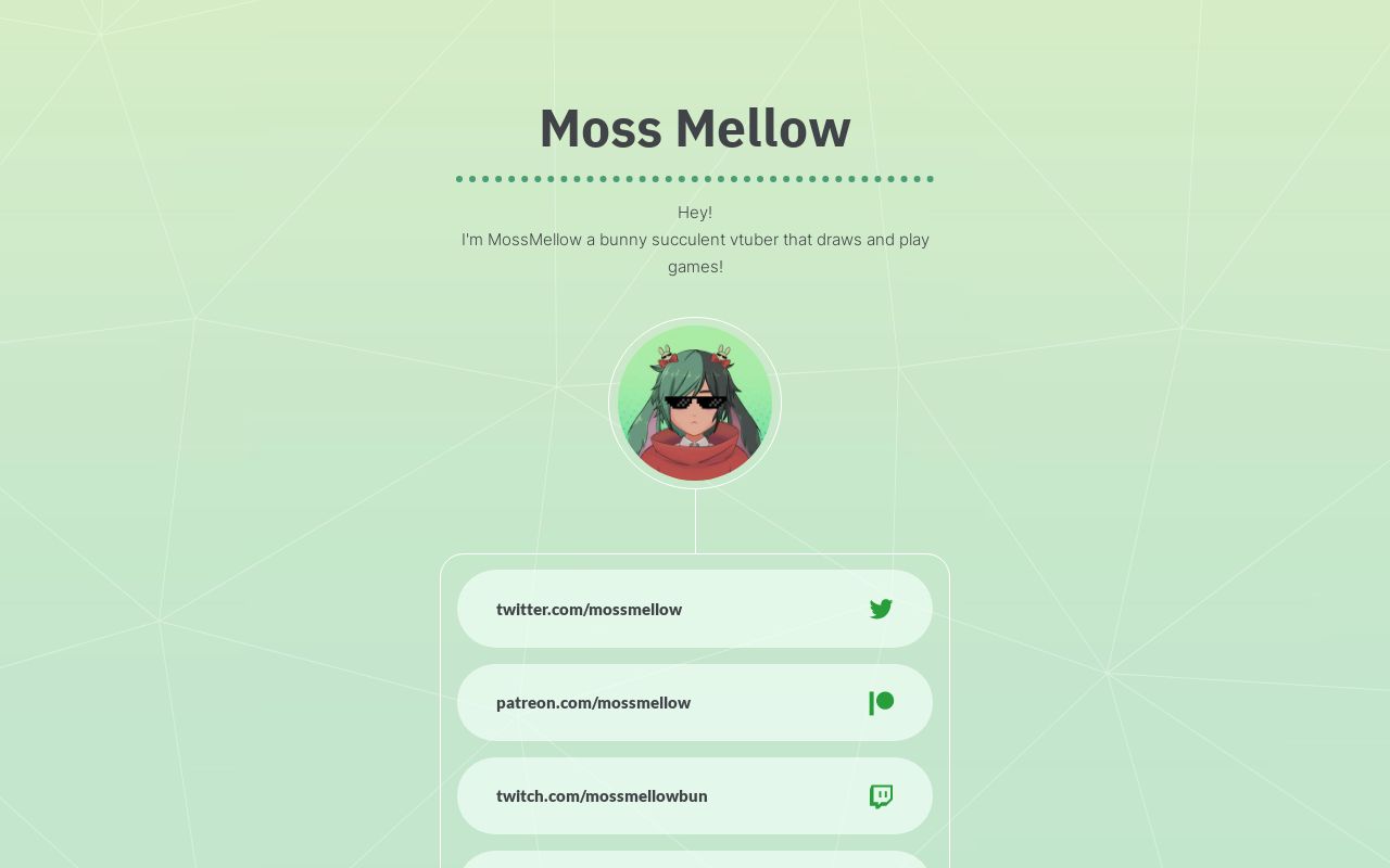 MossMellow vtuber